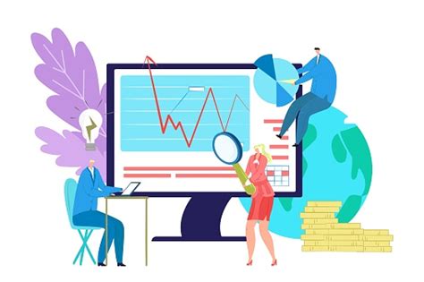 서최적화 컨셉 벡터 일러스트레이션 더 많은 방문자를 얻기 위해 엔진 최적화 웹 콘텐츠 마케팅을 검색할 수 있습니다 가상현실에