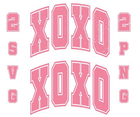 Xoxo Svg Xoxo Png Valentines Vibes Png Love Vibes Pngvalentines