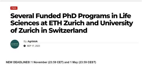 New Deadlines 1 November 2359 Cet And 1 May 2359 Cest What Is