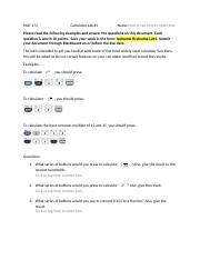 Calculator Lab Docx Mat Calculator Lab Name Click Or Tap