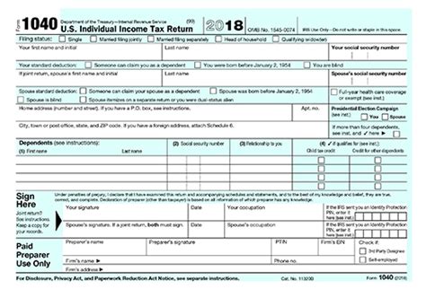 2018 Form 1040 Instructions Tax Table Cabinets Matttroy
