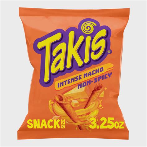Takis Intense Nacho Rolls Cheese Flavored Tortilla Chips 325 Oz