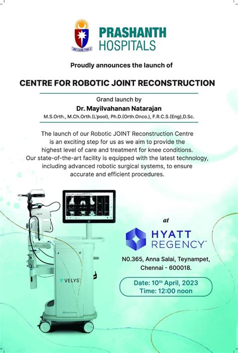 Dr Arumugam S On Linkedin Robotics Kneereplacement