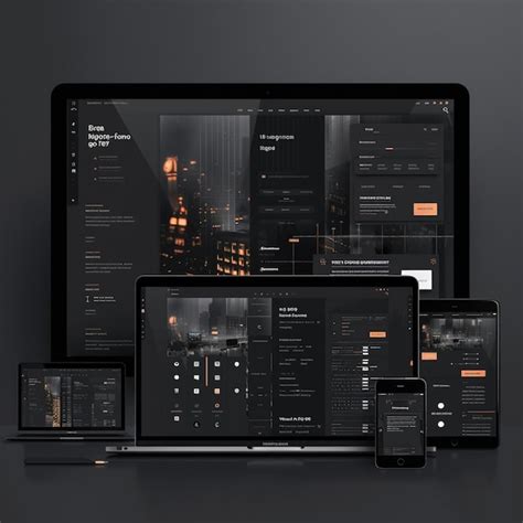 A Responsive Grid System Showcasing Different Breakpoints For Various
