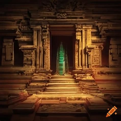 Mysterious Temple In A Hidden Location On Craiyon