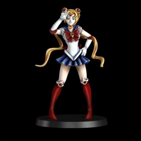 Sailor Moon STL Files For 3D Printing Gambody Stock