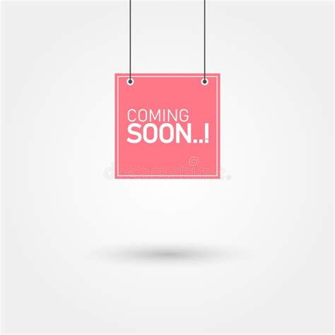 Vector Coming Soon Web Page Design Template With Flip Time Counter Vector Illustration Template