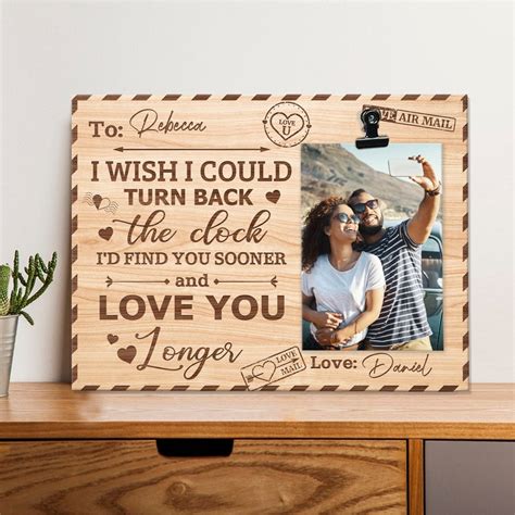 Rustic Photo Frame Etsy