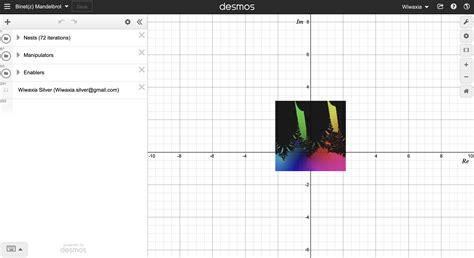 Binetz Mandelbrot Rdesmos
