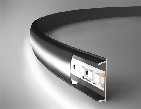Профиль для светодиодной ленты Illumination GP1600BK/BK Ambrella ...