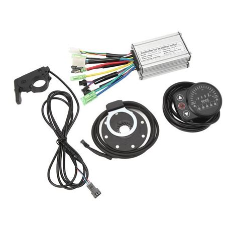 VGEBY Kit Conversion Vélo Électrique 36V 48V 250W Contrôleur Moteur