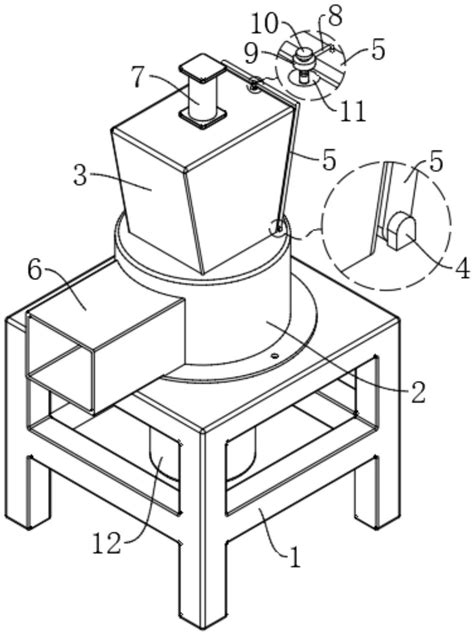 一种蜜胺泡绵用无尘粉碎回收机构的制作方法