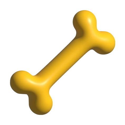 3d Icon Of Dog Bone 20032992 Png