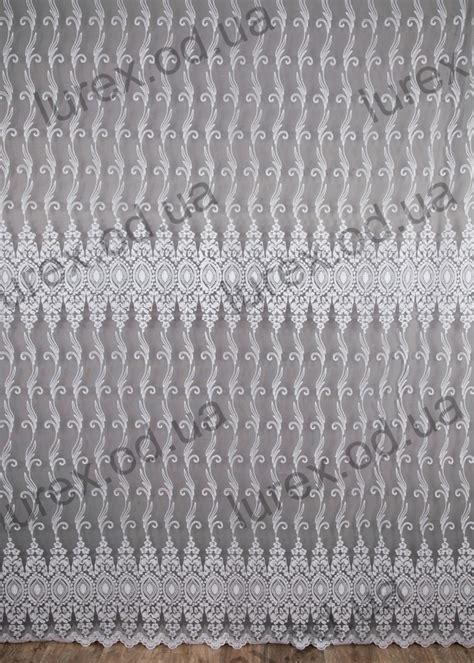 Отрезы и остатки ткани для тюля Турция Остаток от рулона Тюль Муза фатин белый Т 0114 4 9м