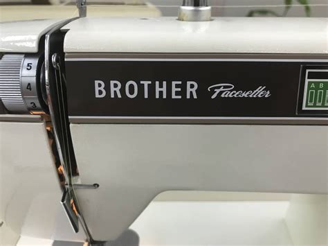 【中古】brotherブラザーpacesetterペースセッター615【zz2 B615】取説付き通電・試し縫い確認済み1円