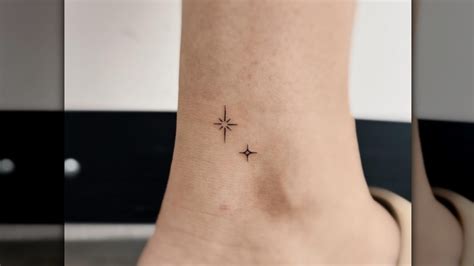 Minimal Ankle Tattoos