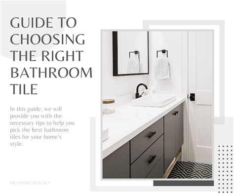 Guide To Choosing The Right Bathroom Tile Dig This Design Riset