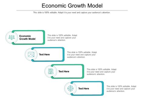 Economic Growth Model Ppt Powerpoint Presentation Gallery Designs Cpb
