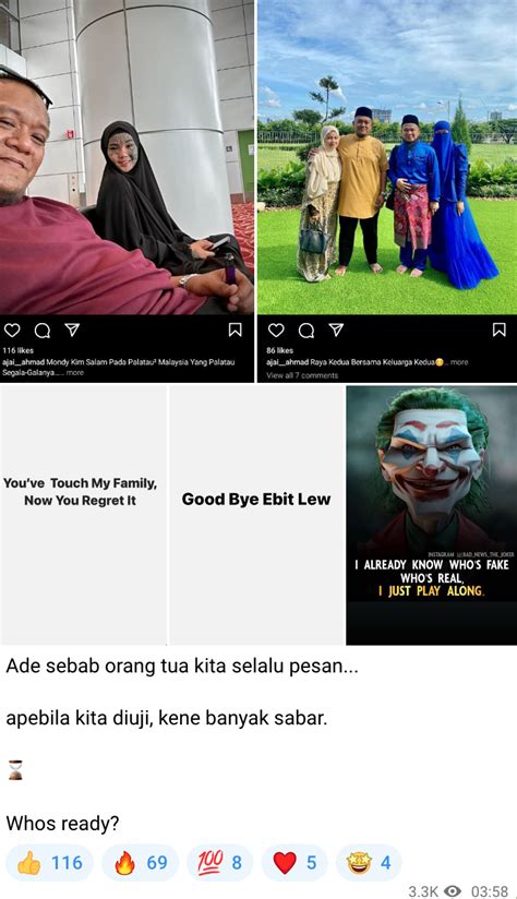 Caprice Dedah Orang Kanan Ebit Lew Mulai Sedar Bersyukur Kebenaran