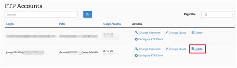 How To Createdelete An Ftp Account In Cpanel