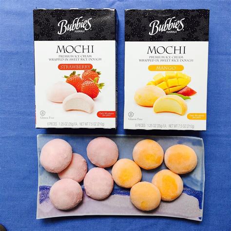Bubbies Hawaii Strawberry Or Mango Mochi Instantly Improve Your Freezer ️ Hawaiian Inspired