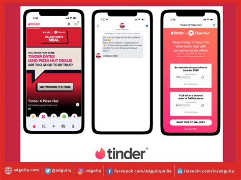 Love At First Slice Pizza Hut And Tinder Team Up For Valentines Day