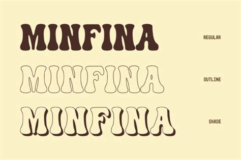 Min Fina Font Free Font