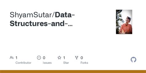 Github Shyamsutar Data Structures And Algorithm