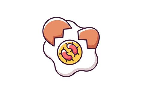 Foodborne Disease Rgb Color Icon