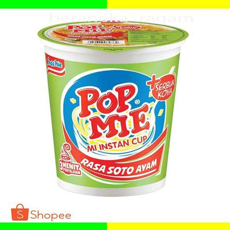 Jual Pop Mie Kuah Rasa Soto Ayam Satuan Shopee Indonesia