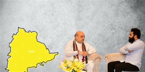 Jr NTR With Amit Shah The X Factor BJP Needed In Telangana