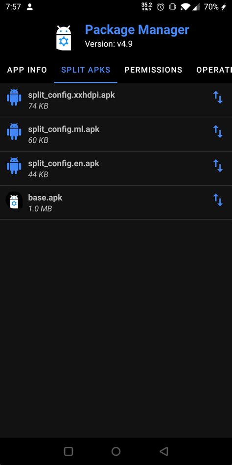 User Interface Package Manager