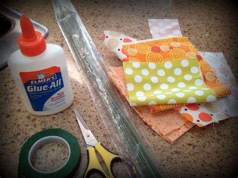 Life Is Art Art Is Life DIY Fabric Flower Tutorial