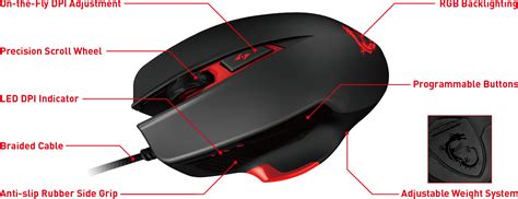 turn off lights in msi interceptor ds b1 gaming mouse attackbilla