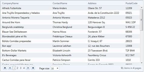 Telerik Web Forms Grid Design Time Getting Started With Radgrid For Asp