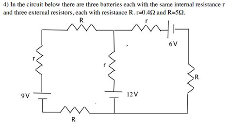 Solved A Redraw The Circuit Diagram On Your Solution Sheet Chegg Com