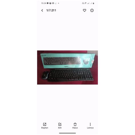 Jual Logitech Keyboard Shopee Indonesia