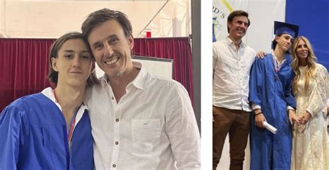 Las Fotos Del Acto De Egresado De Santino El Hijo Mayor De Roberto