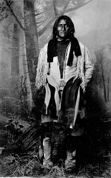 Smoke Eyes And Water — Apache Man In Native Dress Randall 1888