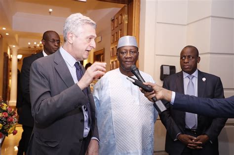 Entretien du Président de la République S E M Alassane OUATTARA avec