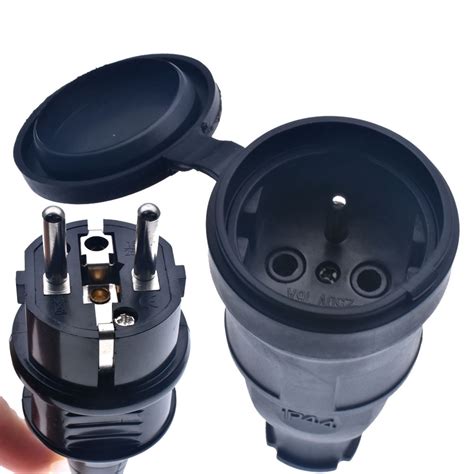 France Waterproof Female Socket 16a Electrical Mal Grandado