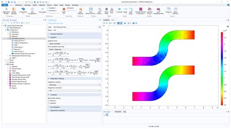 Simulate Low Pressure Flows With The Molecular Flow Module