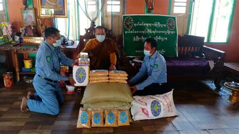 နယ်စပ်ရေးရာဝန်ကြီးဌာနက မိုင်းပန်မြို့နယ်အတွင်းရှိ ဘုန်းတော်ကြီးကျောင်းမ