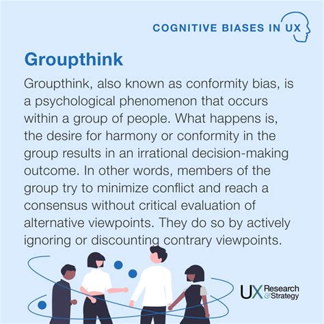 Ux Research And Strategy Group On Linkedin Uxd Cognitivebias Cognitive Bias Uxrs Ux101