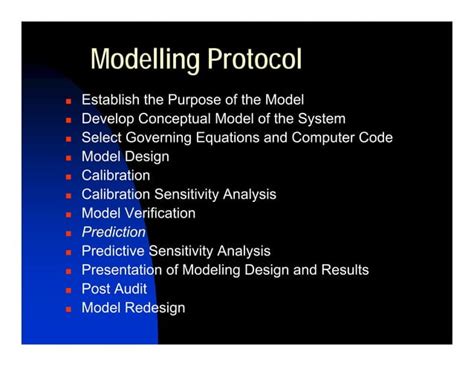 Introduction To Groundwater Modelling Pdf Geology Science