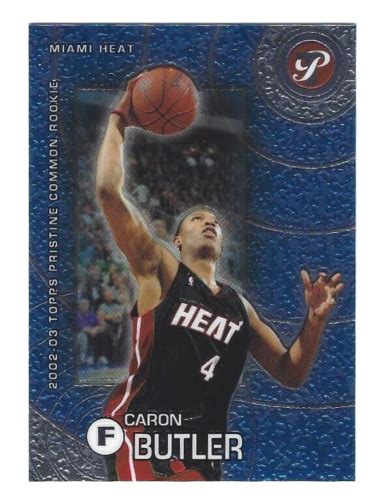 2002 03 Topps Pristine 78 Caron Butler Rc Pwe Ebay