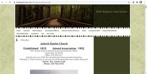 Bibb Baptist Association Sbc Usa 2025