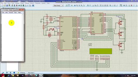 Adc0808 Interfacing With 8051 Circuit Diagram Interfacing Di