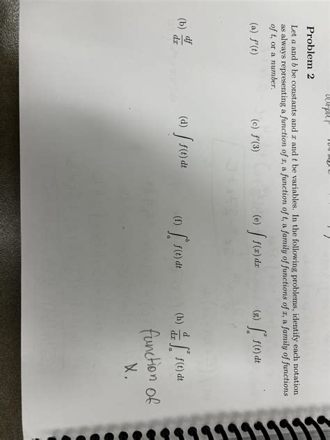Solved Problem Let A And B Be Constants And X And T Be Chegg Com