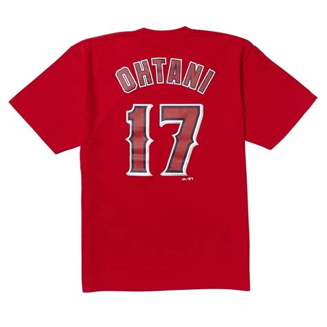 大谷翔平 ネーム＆ナンバー Tシャツ Red Xlサイズ 半袖 大谷翔平 Hmvandbooks Online Osredxl